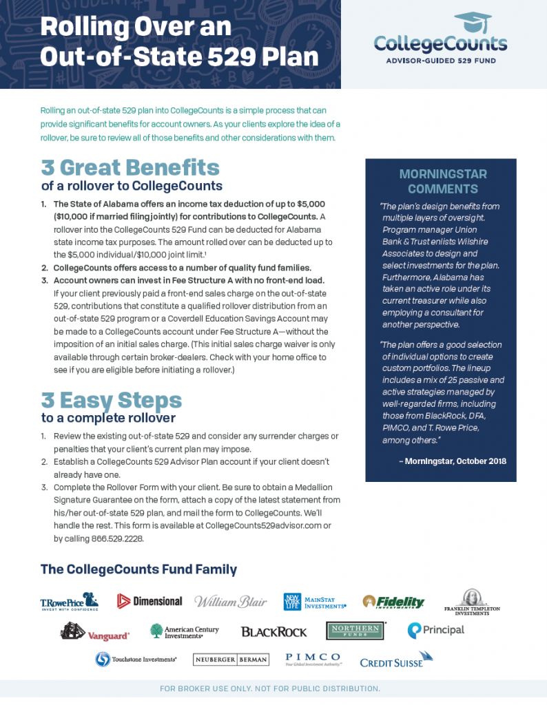 Broker Use Only | CollegeCounts Advisor